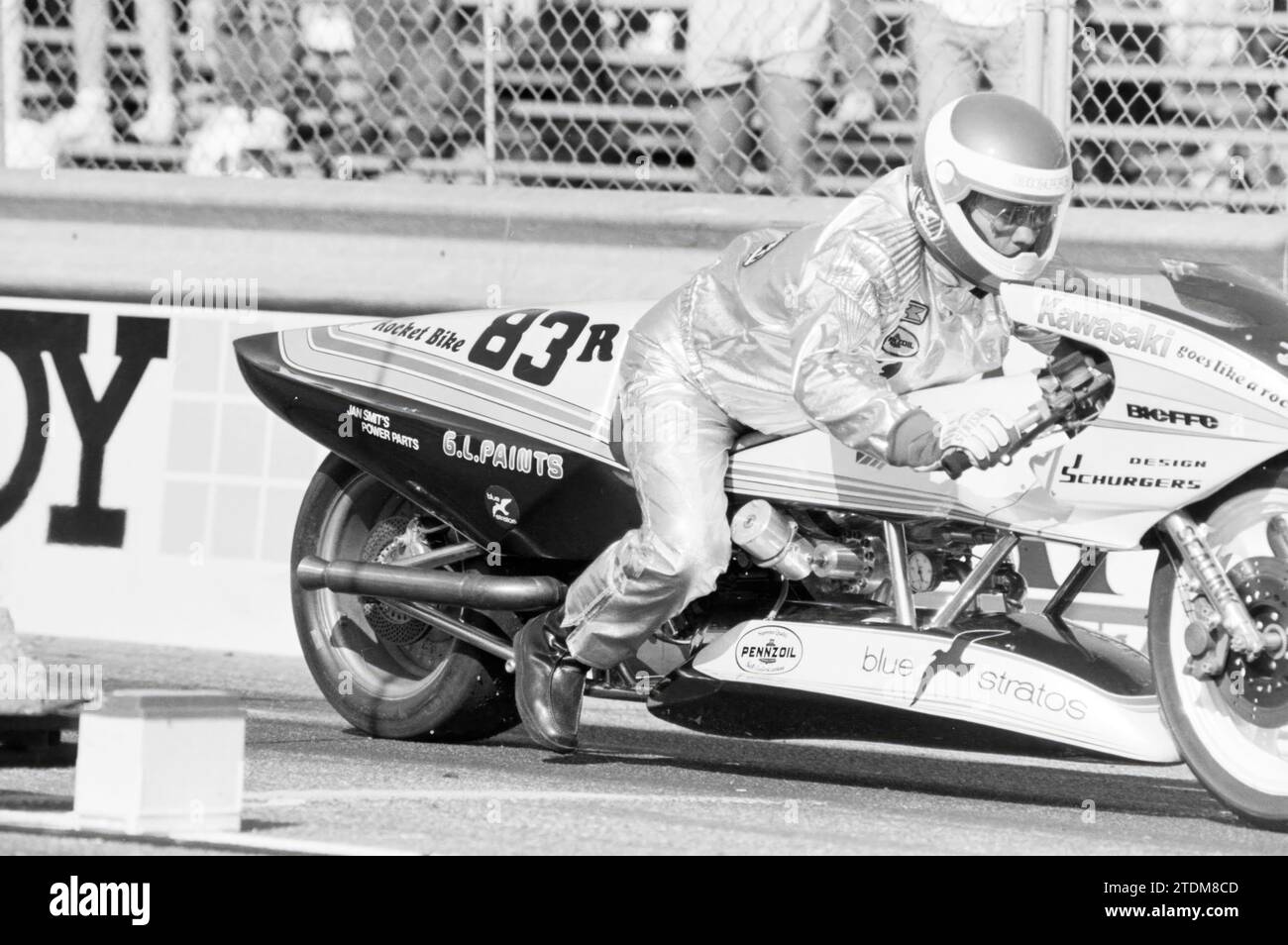 Dragster race, Zandvoort, Circuit Zandvoort, Zandvoort, 13-07-1985 ...