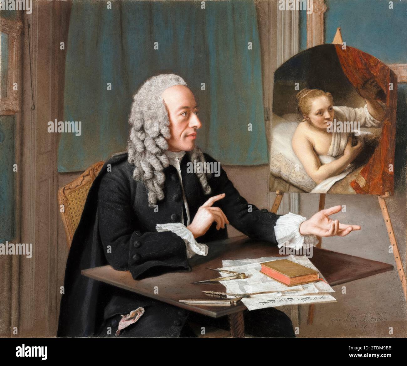 Banker portrait painting history hi-res stock photography and images ...