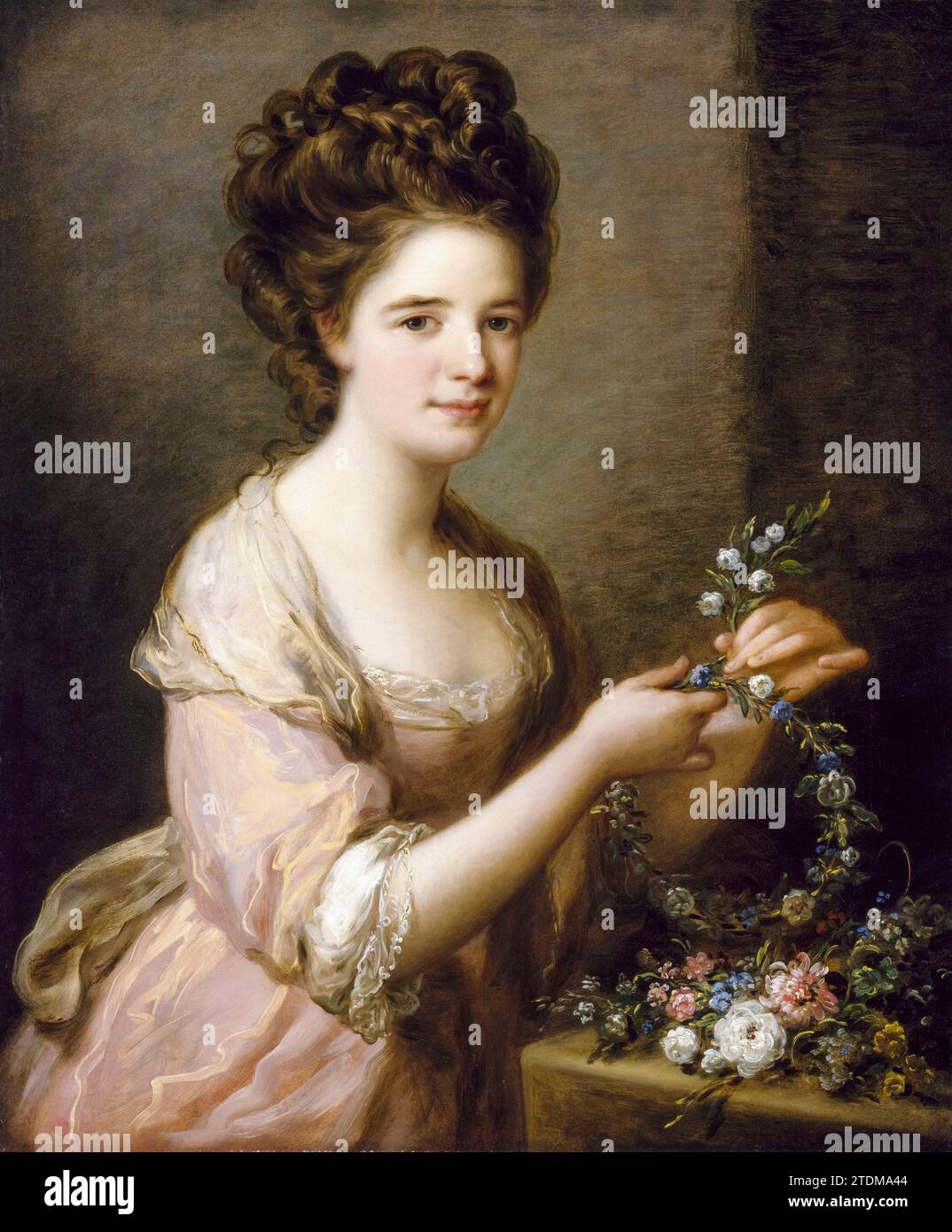 Eleanor Todd (d. 1856), Countess of Lauderdale, portrait painting in ...