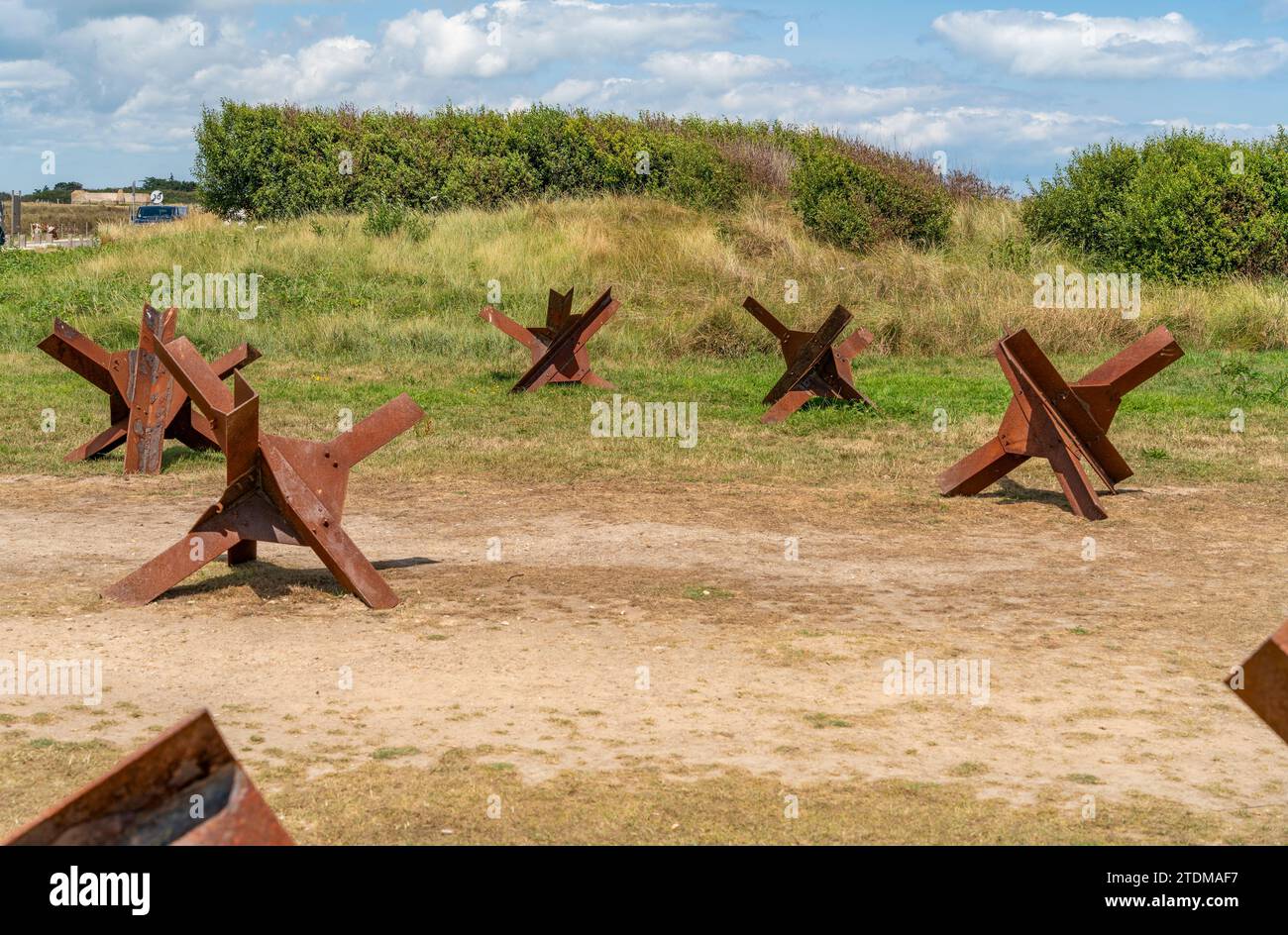 Anti tank obstacles hi-res stock photography and images - Alamy