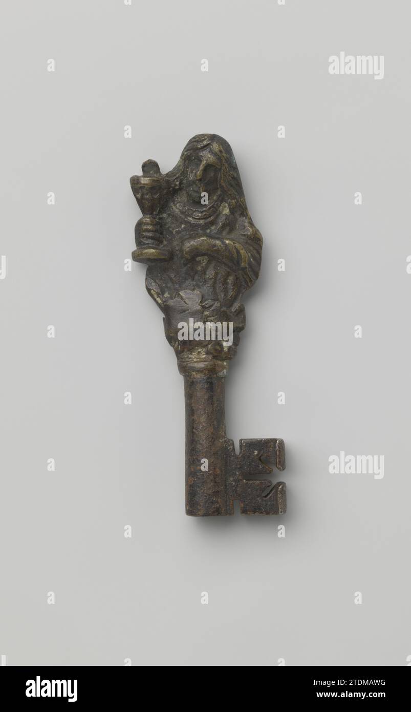 Pipe key, c. 1800 - c. 1900 Pipe key whose handle consists of a John ...