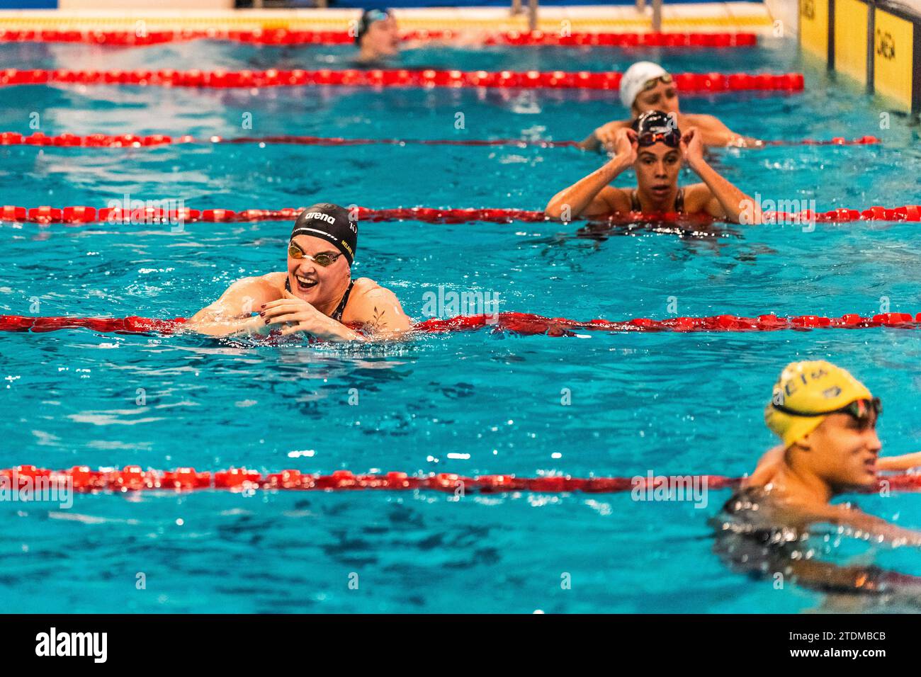 Melanie Henique Women 100m Freestyle swimming final A during the ...