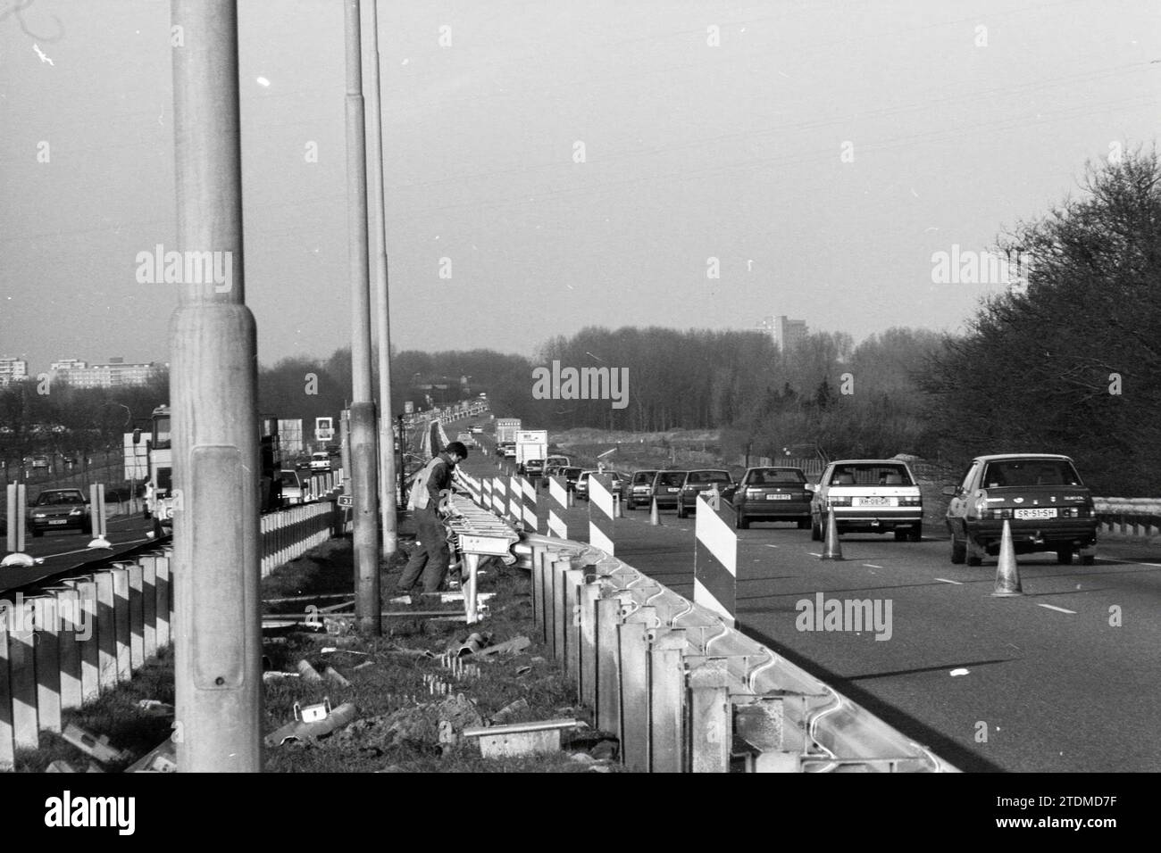 Work guardrail N205, N205, 18-03-1993, Whizgle News from the Past ...
