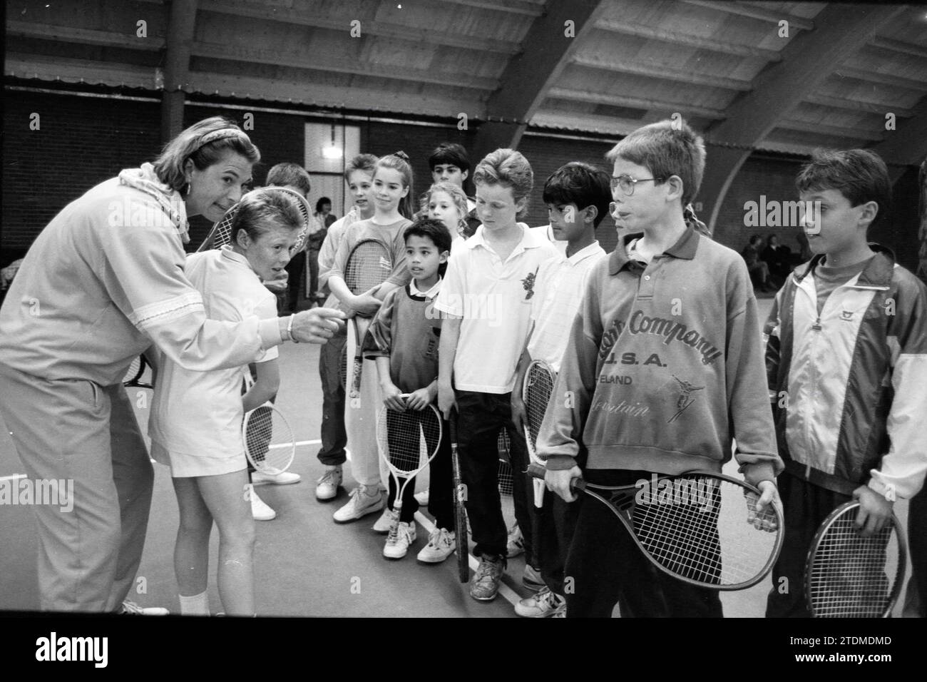 Tennis player Marcella Mesker, Hoofddorp, The Netherlands, 14-05-1991 ...