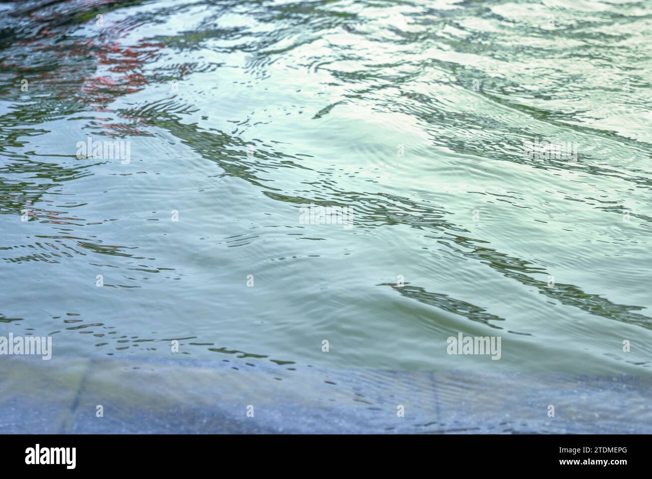 Closeup view of water waves on the lake Stock Photo - Alamy