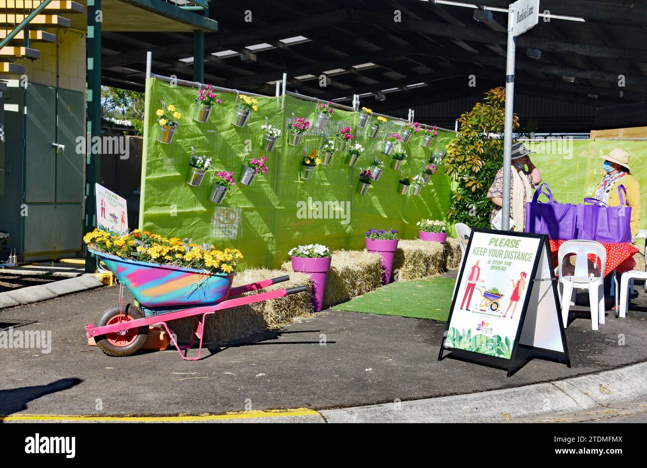 PLANT MARKET STALL Stock Photo - Alamy