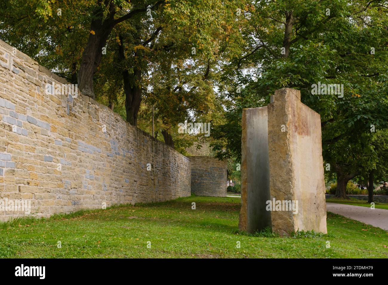 Historic town wall of Soest Stock Photo - Alamy