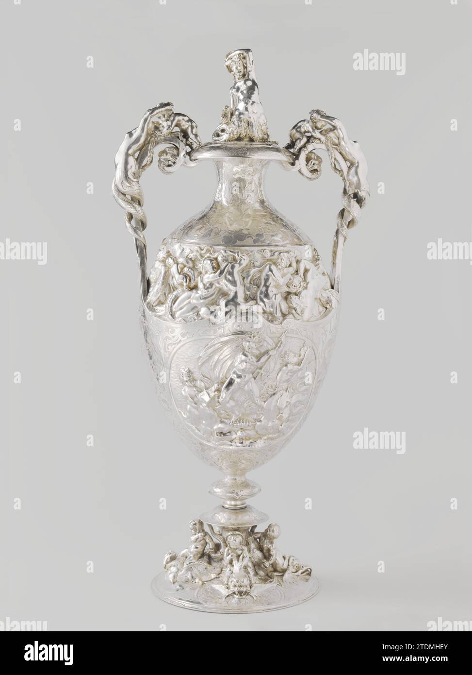 Vase, Neptune taming the waves and the triumph of Galathée, Antoine ...