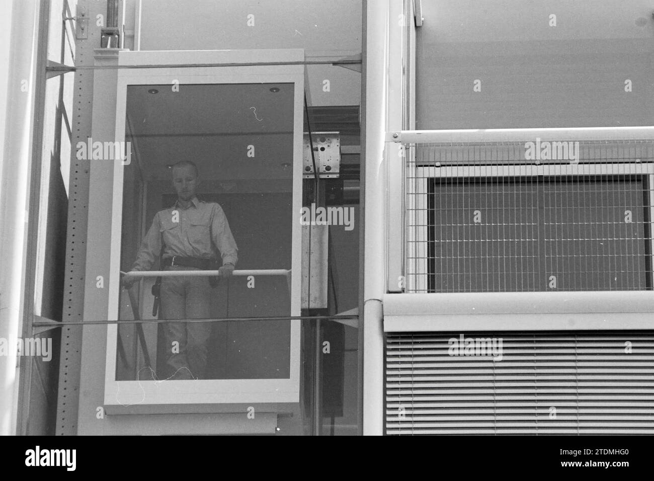 Detail photo of the new VSB bank location on Houtplein, Haarlem, 29-06 ...