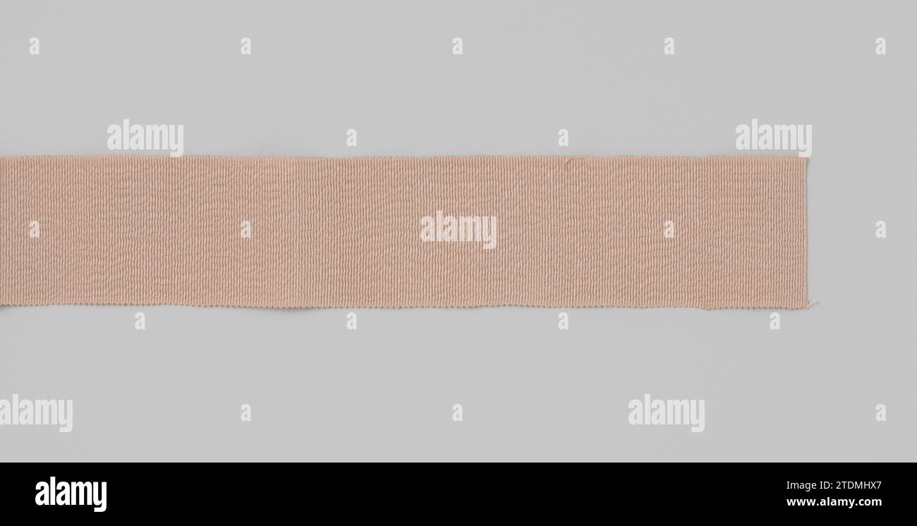 Rip ribbon of beige silk, with Krinkel effect, anonymous, c. 1400 - c ...