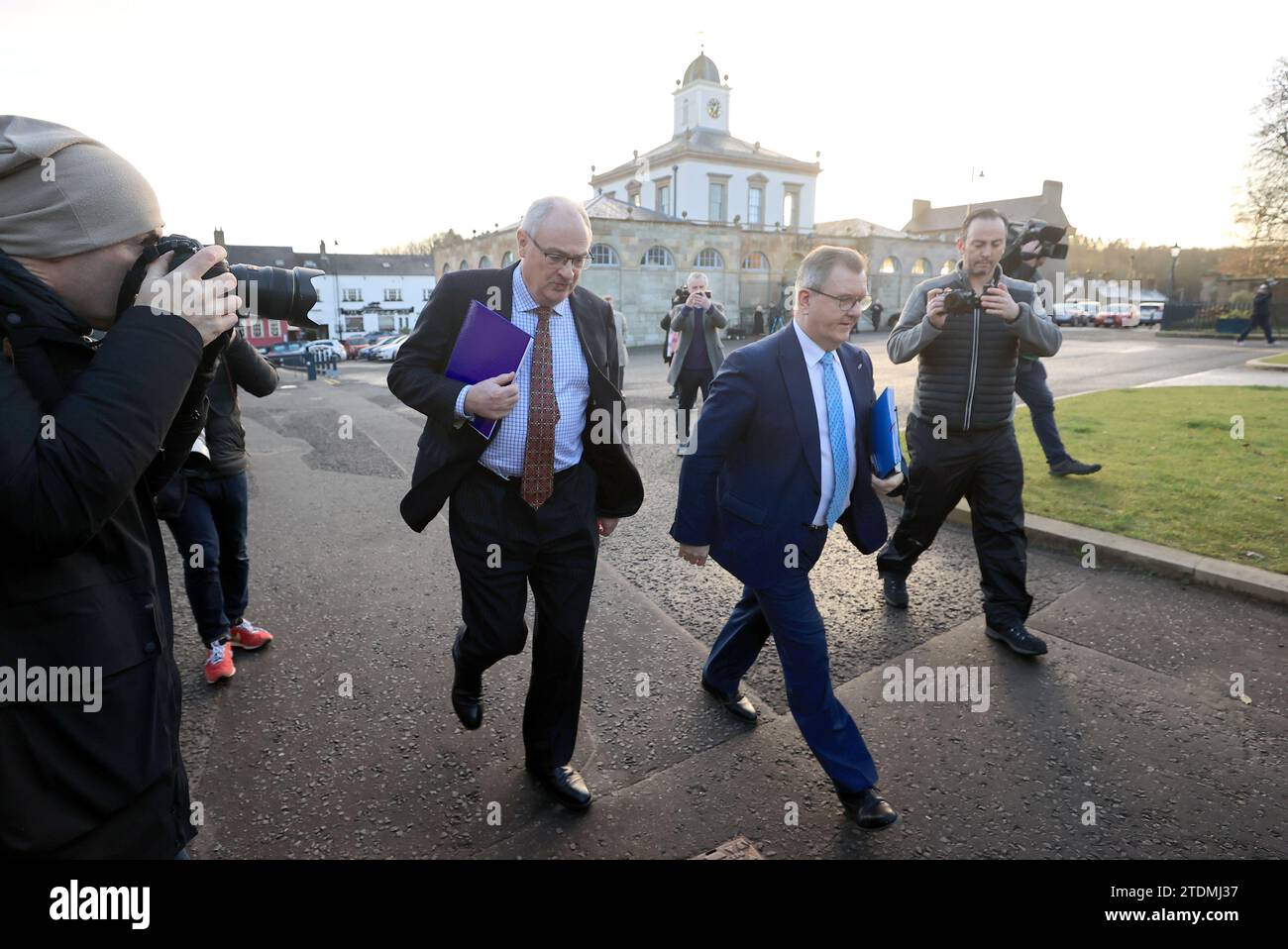 Steve Aiken, MLA for the Ulster Unionist Party, and Leader of the DUP ...
