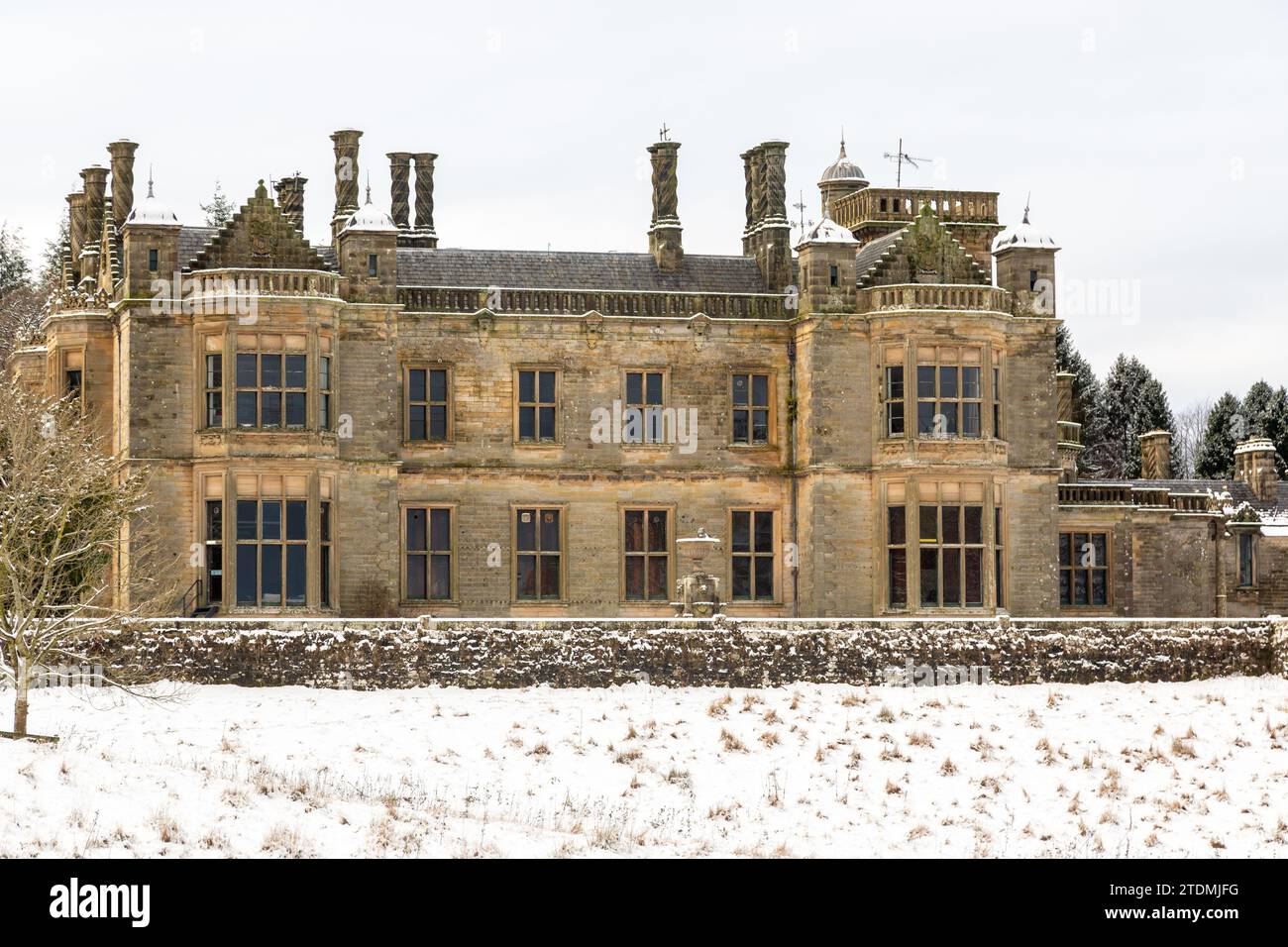 Falkland House School just outside the village of Falkland, Fife ...