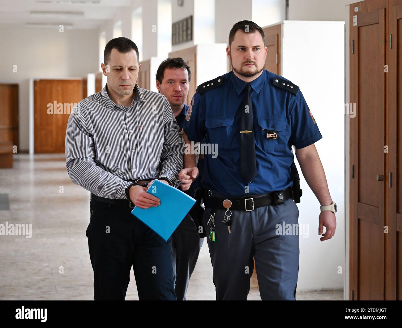 Prague, Czech Republic. 19th Dec, 2023. The Prague Regional Court began ...