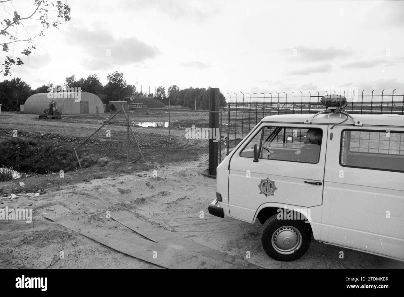 Police raid on caravan camp Velsen, Police, caravans, caravan camps ...