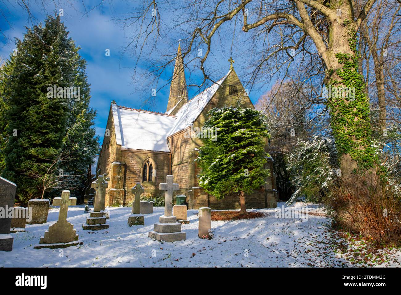St John the Evangelist,Longhirst Stock Photo - Alamy
