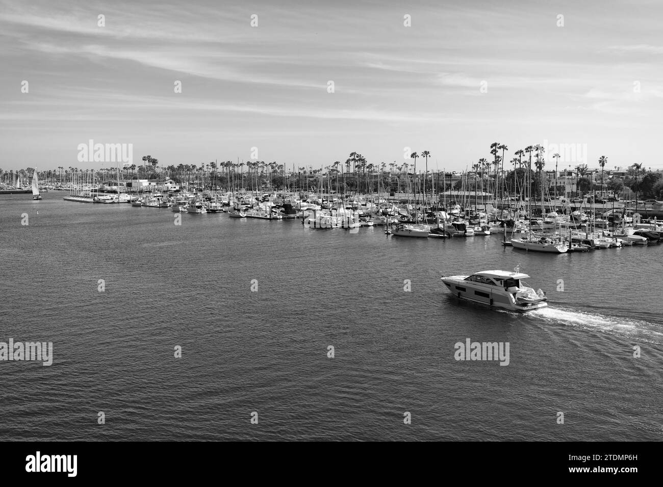 Long beach harbor Black and White Stock Photos & Images - Alamy