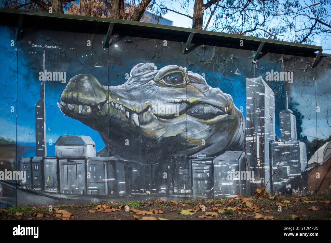 Street art Prague by david reichelt David Reichelt Stock Photo - Alamy