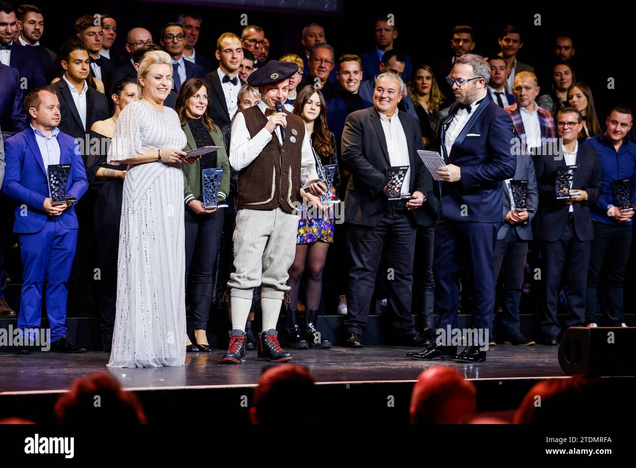 Paris, France. 18th Dec, 2023. BONATO Yoann, Championnat de France des ...