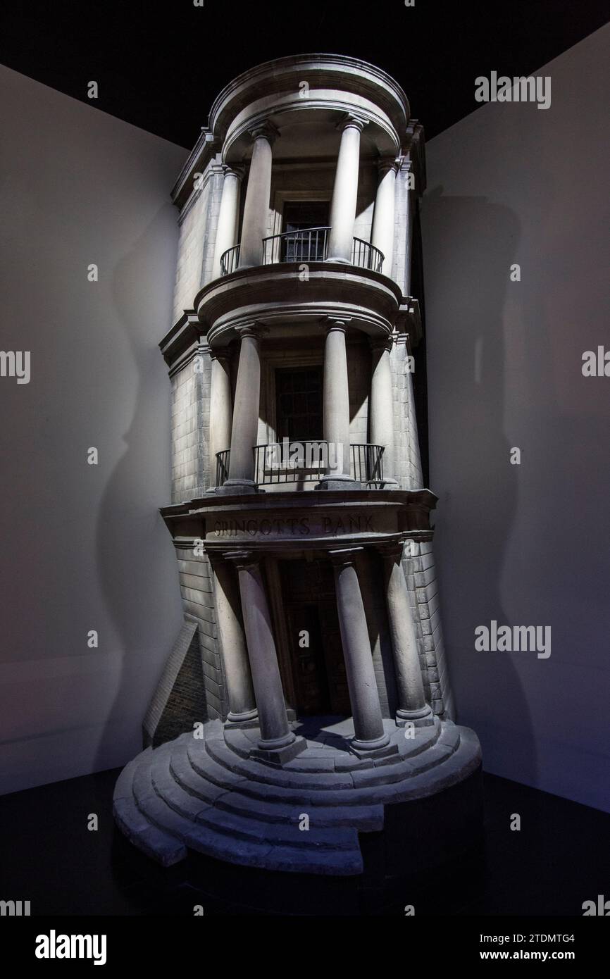 Harry Potter, Gringott bank, Warner Studios London Stock Photo - Alamy
