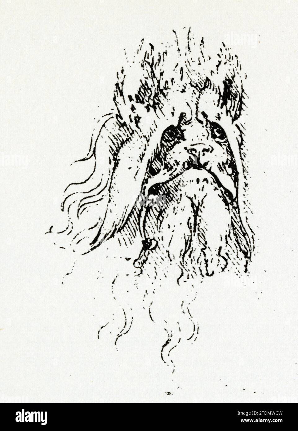 Pen and ink monster hi-res stock photography and images - Alamy