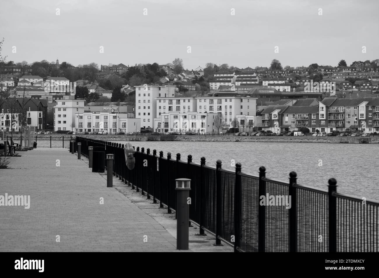 Barry Waterfront, Barry Wales Dec 10 2023. Barry wins £20m levelling up ...