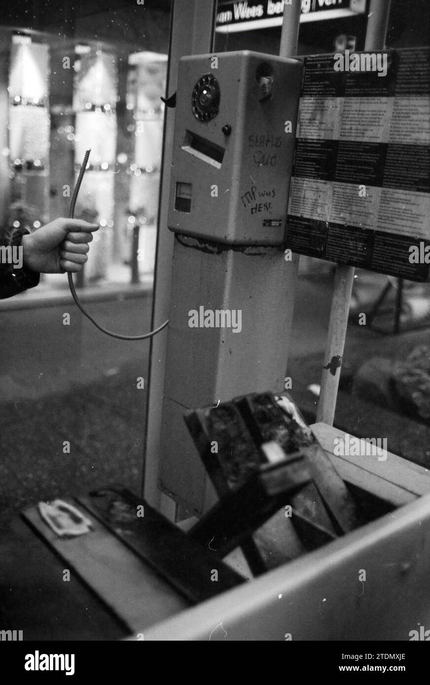 Telephone booth amsterdam netherlands hi-res stock photography and ...