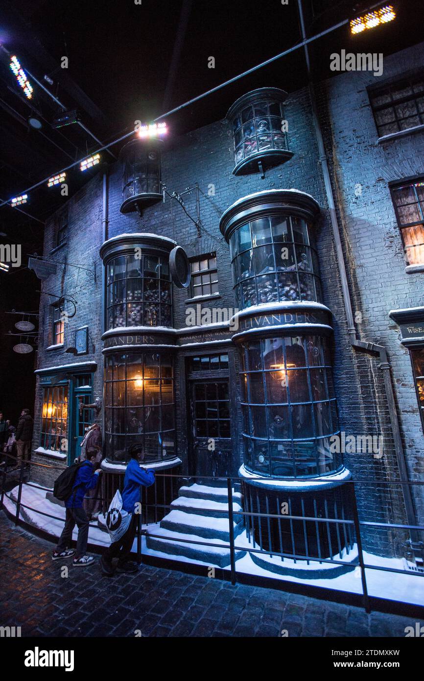 Harry Potter, Gringott bank, Warner Studios London Stock Photo - Alamy