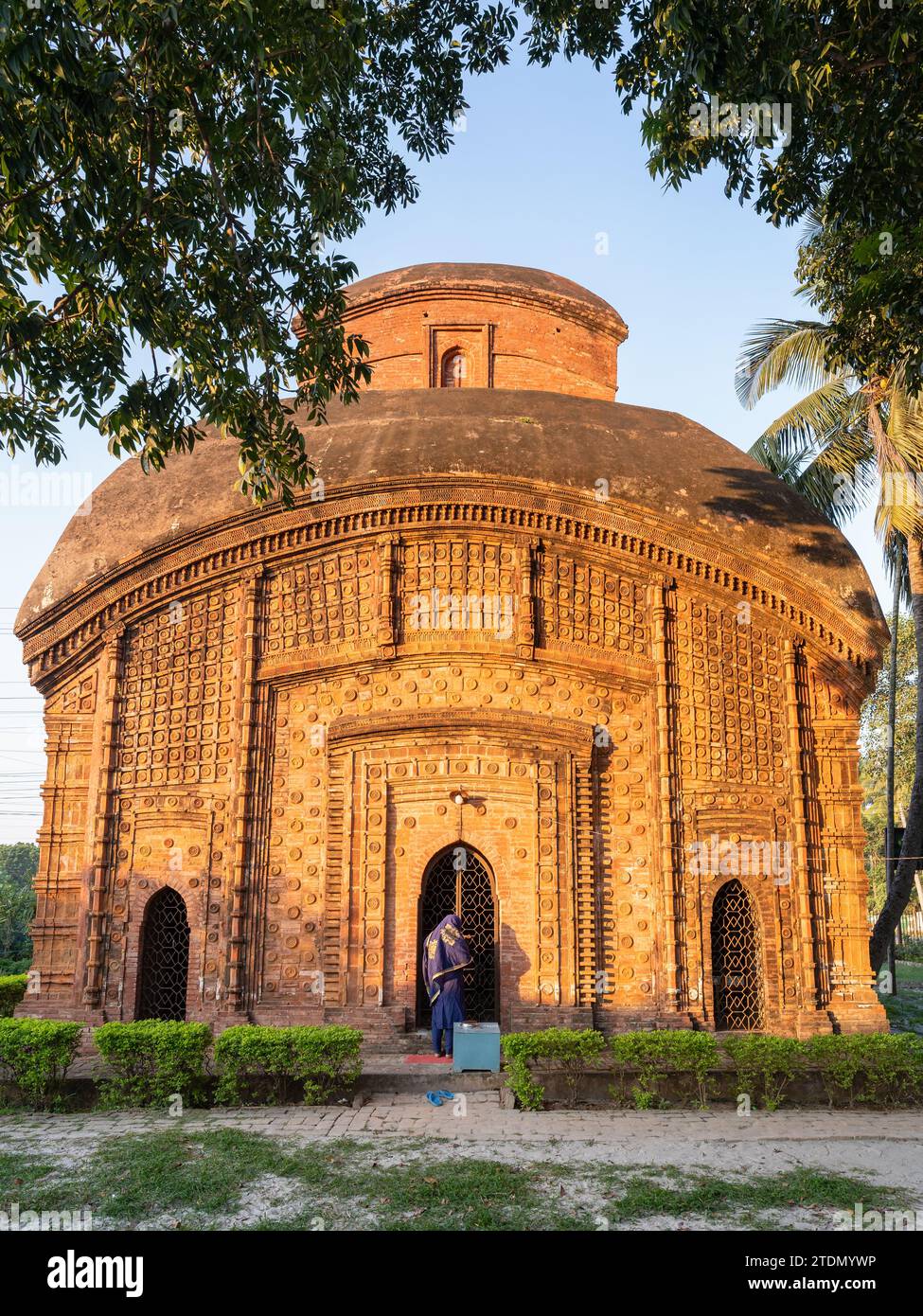 Vertical font view of ancient Chachra Shiva temple aka Shiv mandir at ...