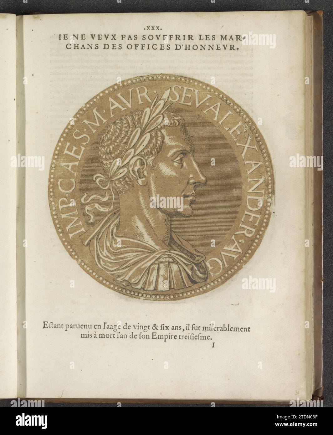 Portrait of Emperor Severus Alexander, 1559 Portrait of Emperor Severus ...