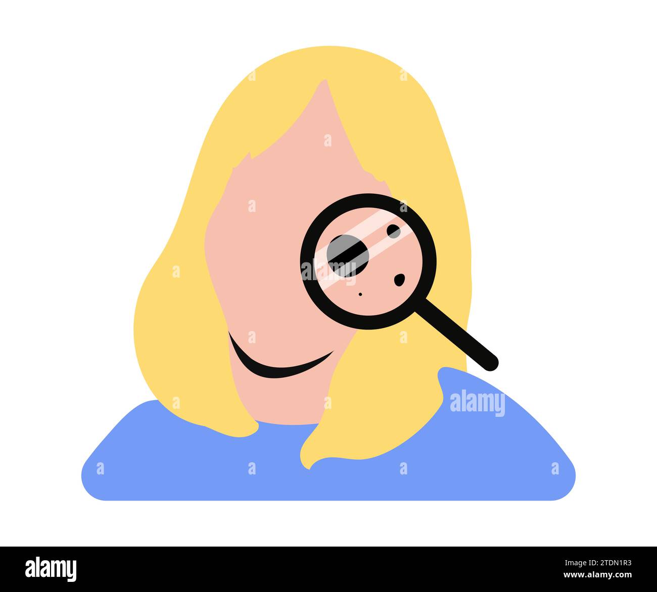 Melanoma diagnosis dermatology examination icon vector illustration Stock Vector Image & Art - Alamy