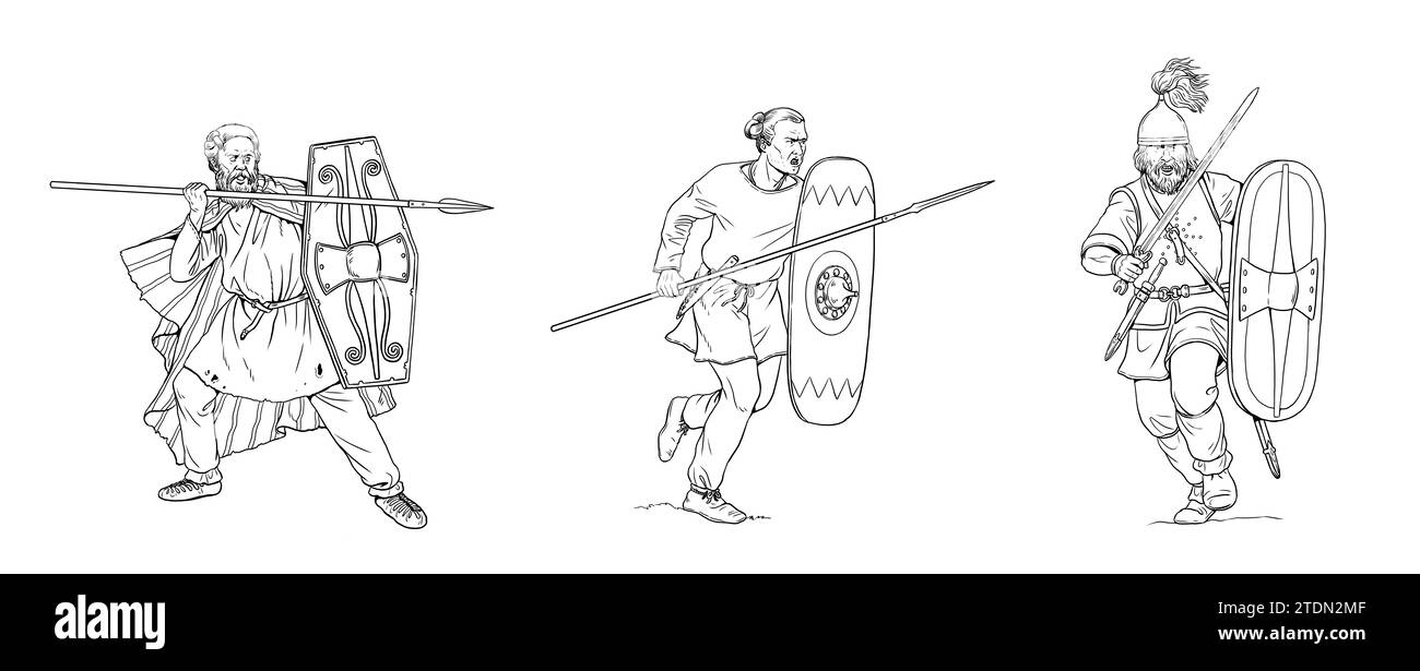 Germanic Warrior Names Odin Fighter German T Shirt Design Vector