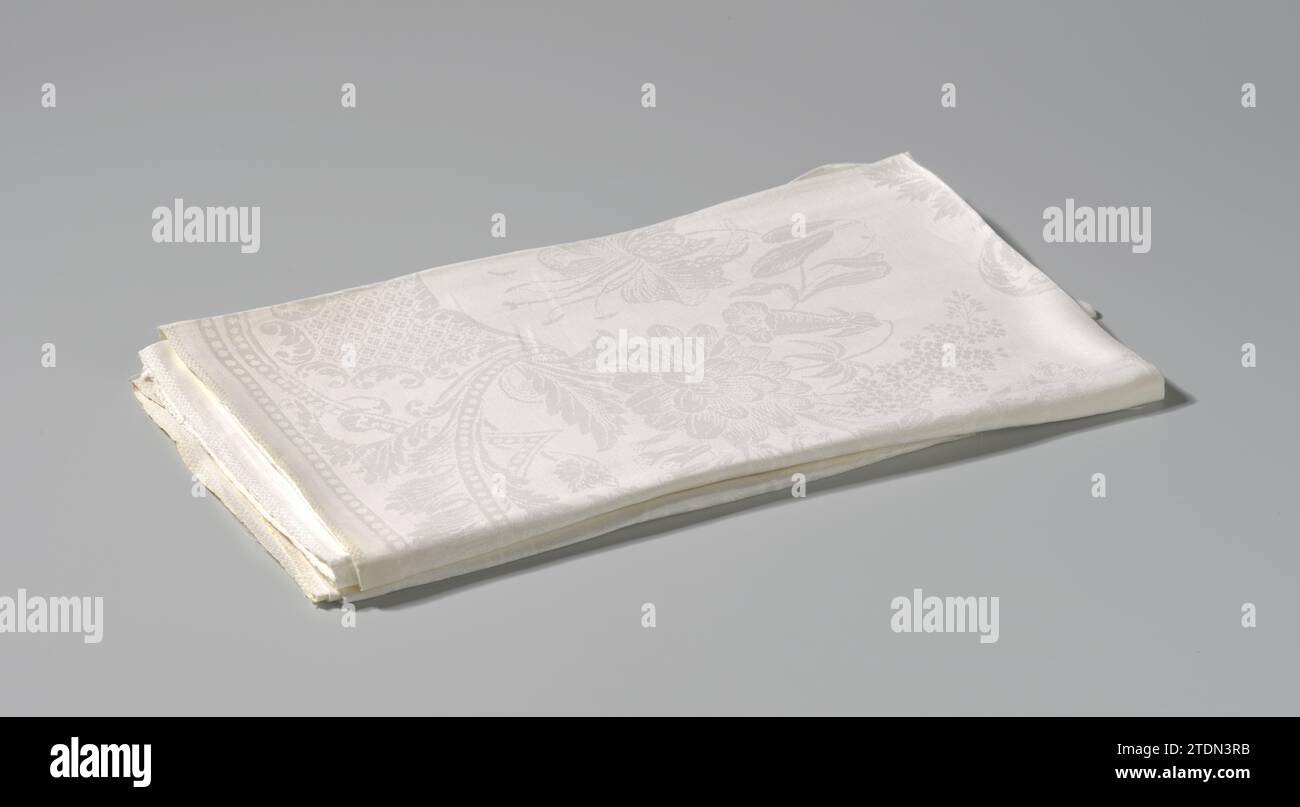 Tablecloth from Linnamast with a flower pattern and fruits, anonymous ...