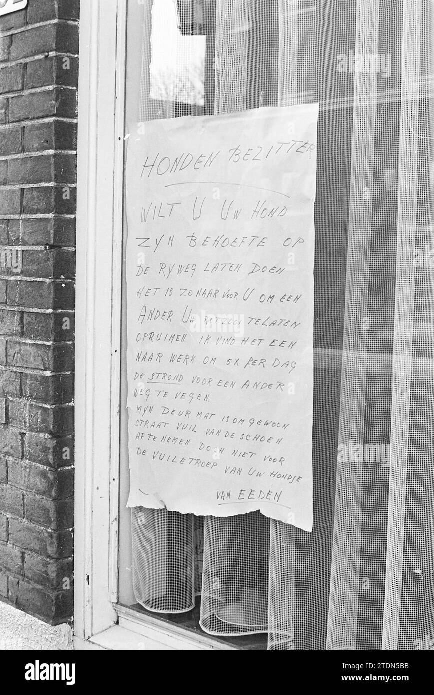 Placard for windows, dog dirt, signs, 07-10-1968, Whizgle News from the ...