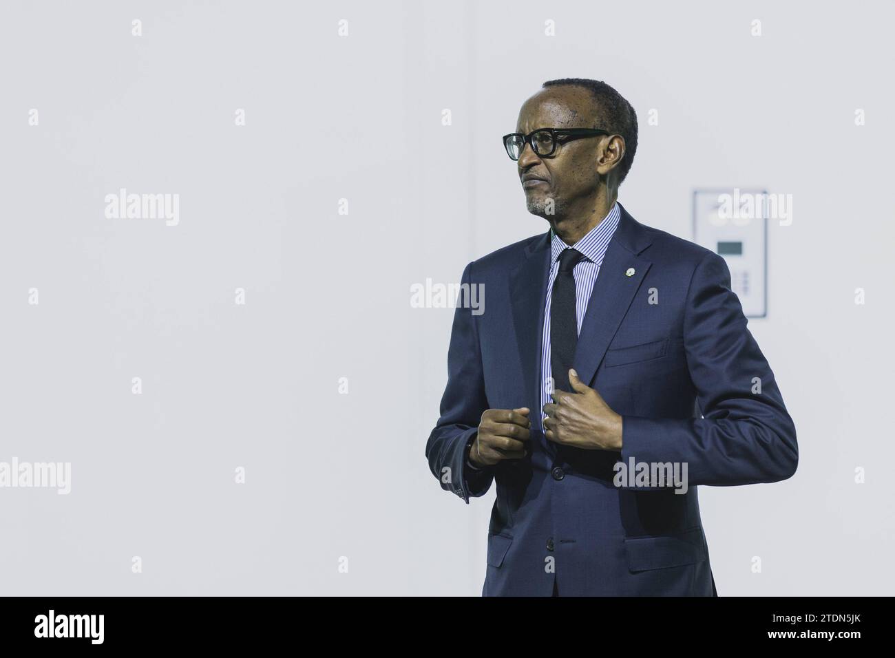 Paul Kagame, Praesident von Ruanda, aufgenommen im Rahmen der ...