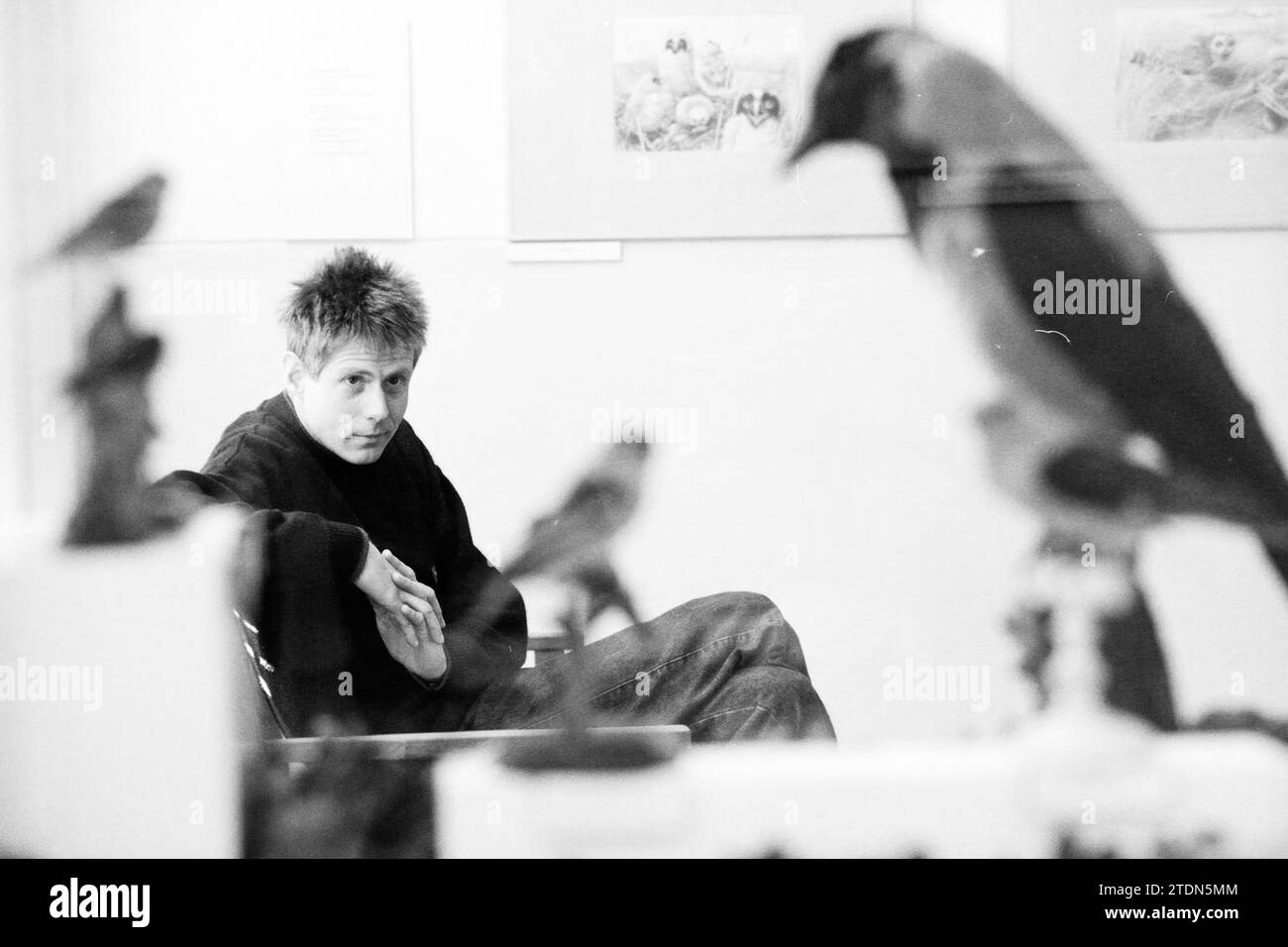 Piet Margré in Pieter Vermeulen Museum, 16-02-1992, Whizgle News from ...