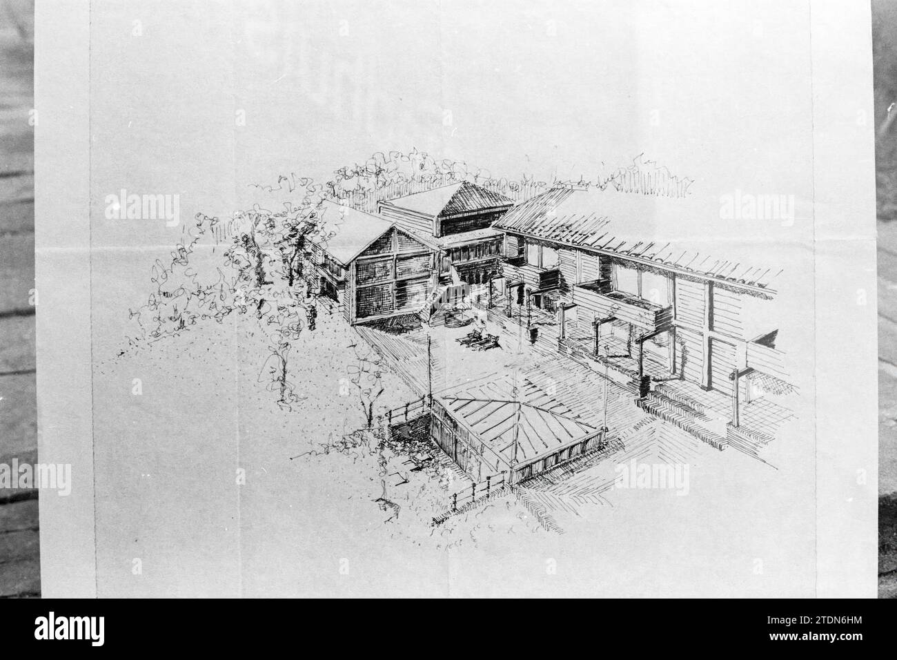 Drawing farm at Maquette, Drawings, drawings, 10-05-1983, Whizgle News ...