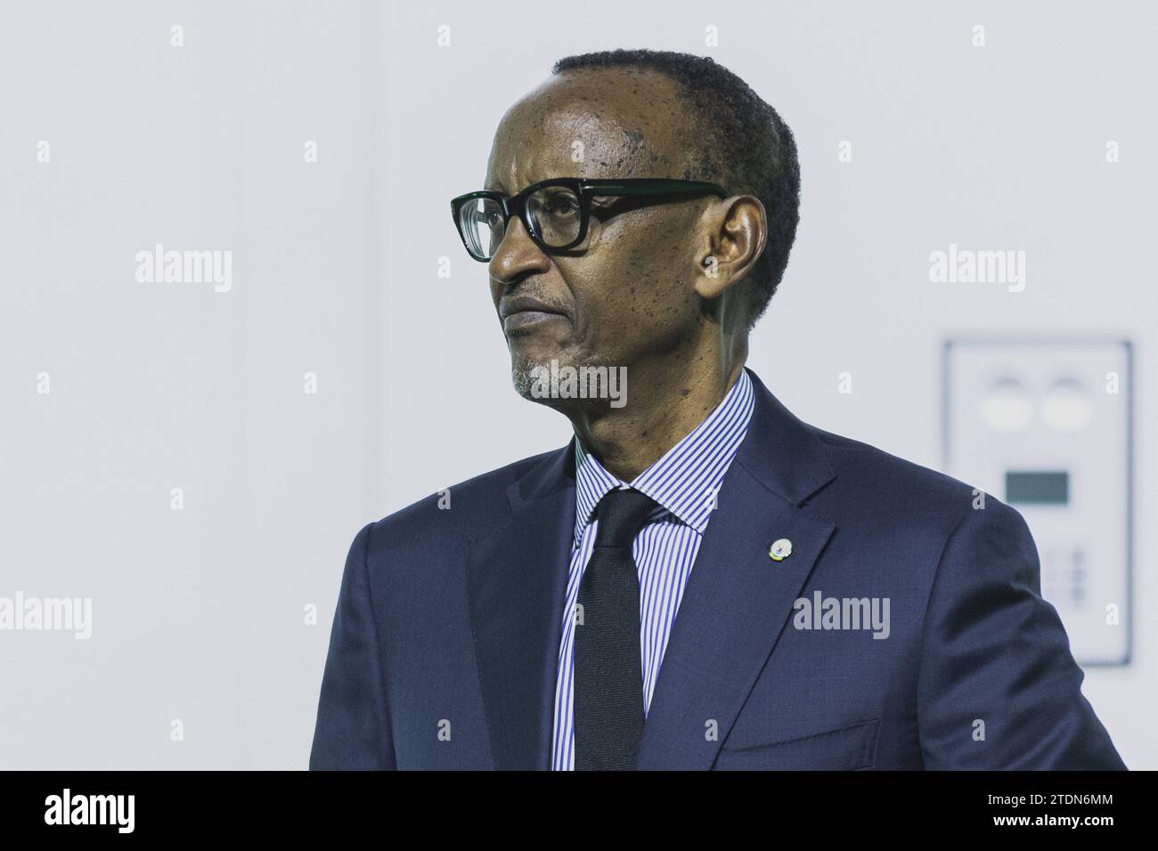 Paul Kagame, Praesident von Ruanda, aufgenommen im Rahmen der ...