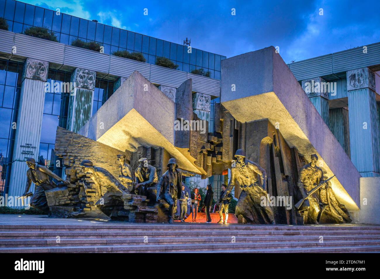 Denkmal des Warschauer Aufstands - Pomnik Powstania Warszawskiego, plac ...