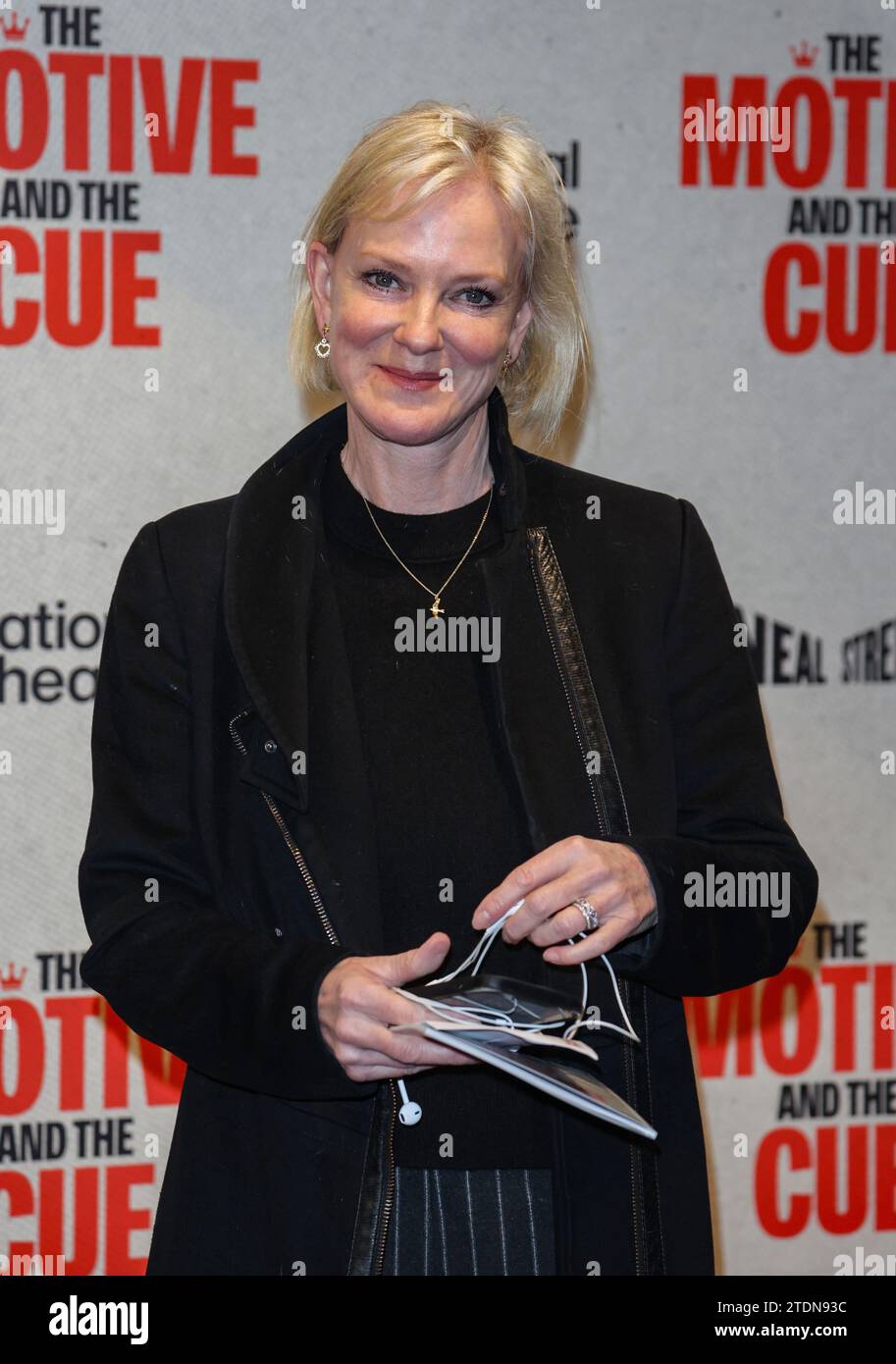 London, UK. 18th Dec, 2023. Hermione Norris attends the press night for ...