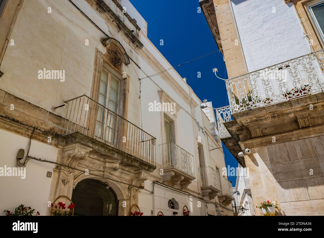 Martina Franca, Taranto, Puglia, Italy. Village with baroque ...