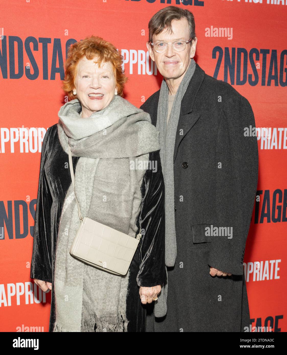 Becky Ann Baker and Dylan Baker attend Broadway opening night of the "Appropriate" at Hayes ...