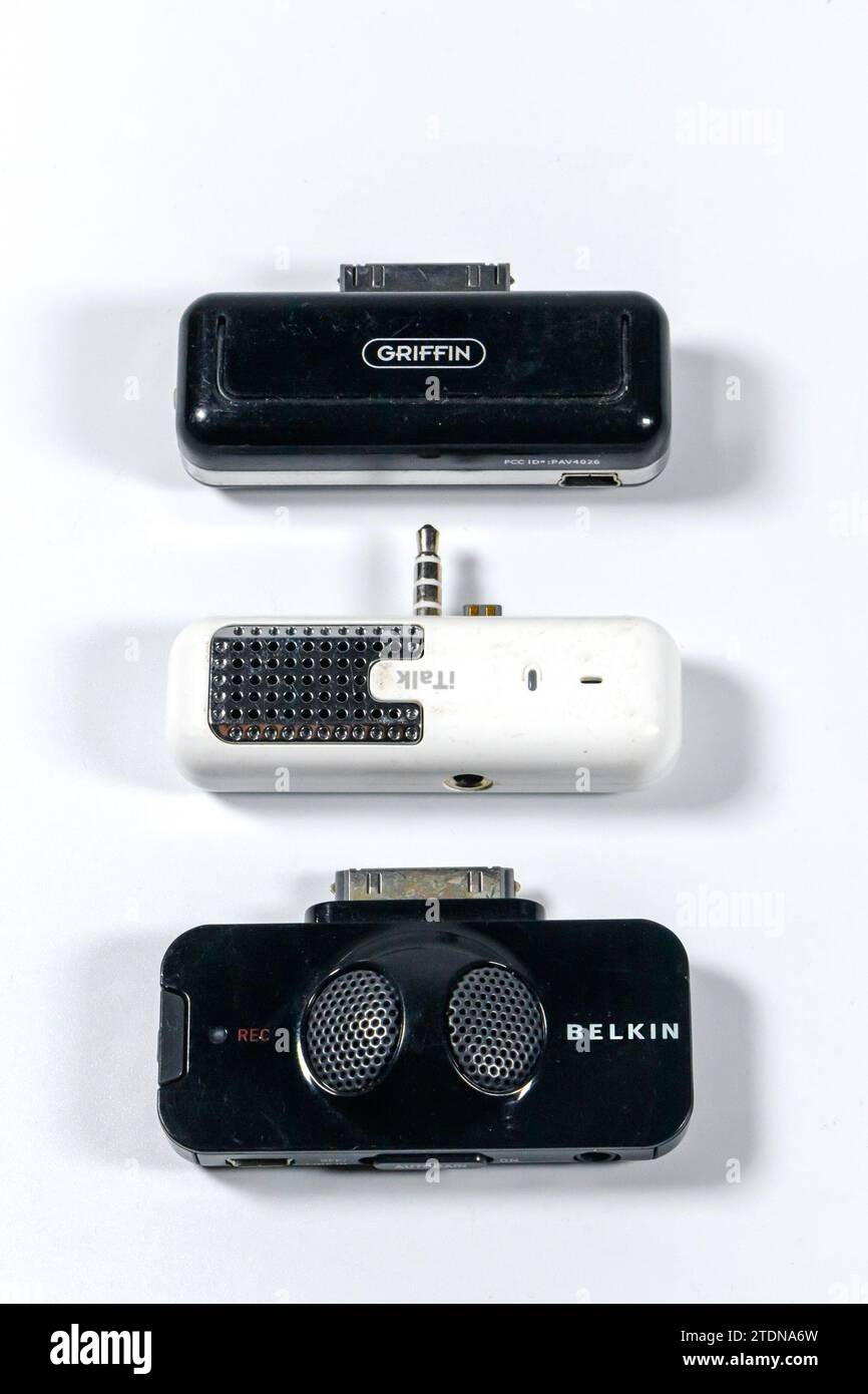 vintage apple ipod accessories microphone radio FM transmitter Griffin ...