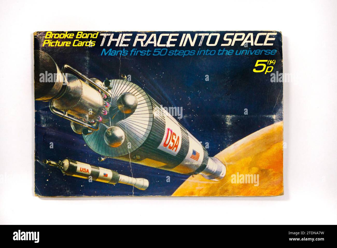 brooke bond tea picture cards race into space collectible booklet ...
