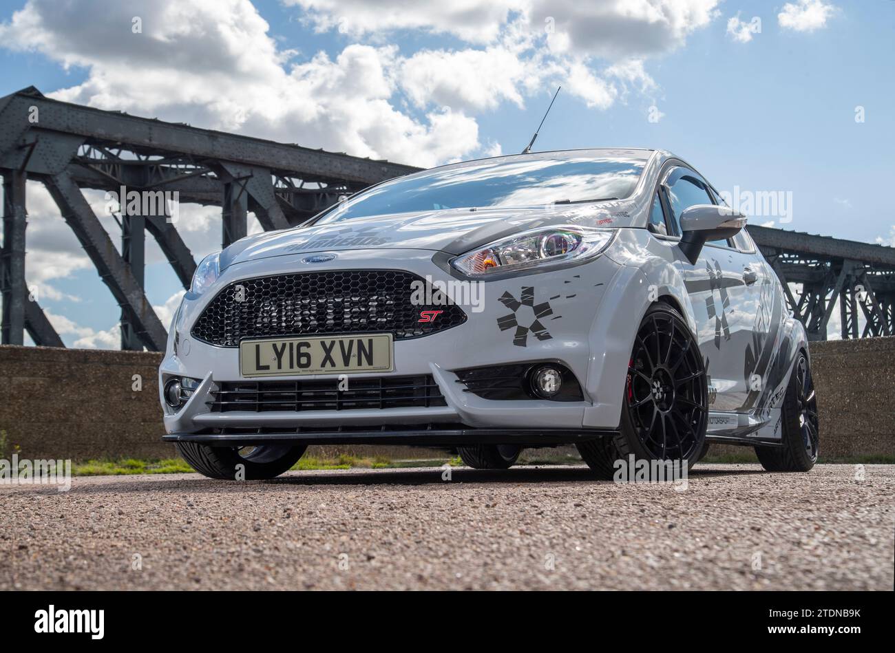 Modified Mk7 Ford Fiesta ST Stock Photo - Alamy