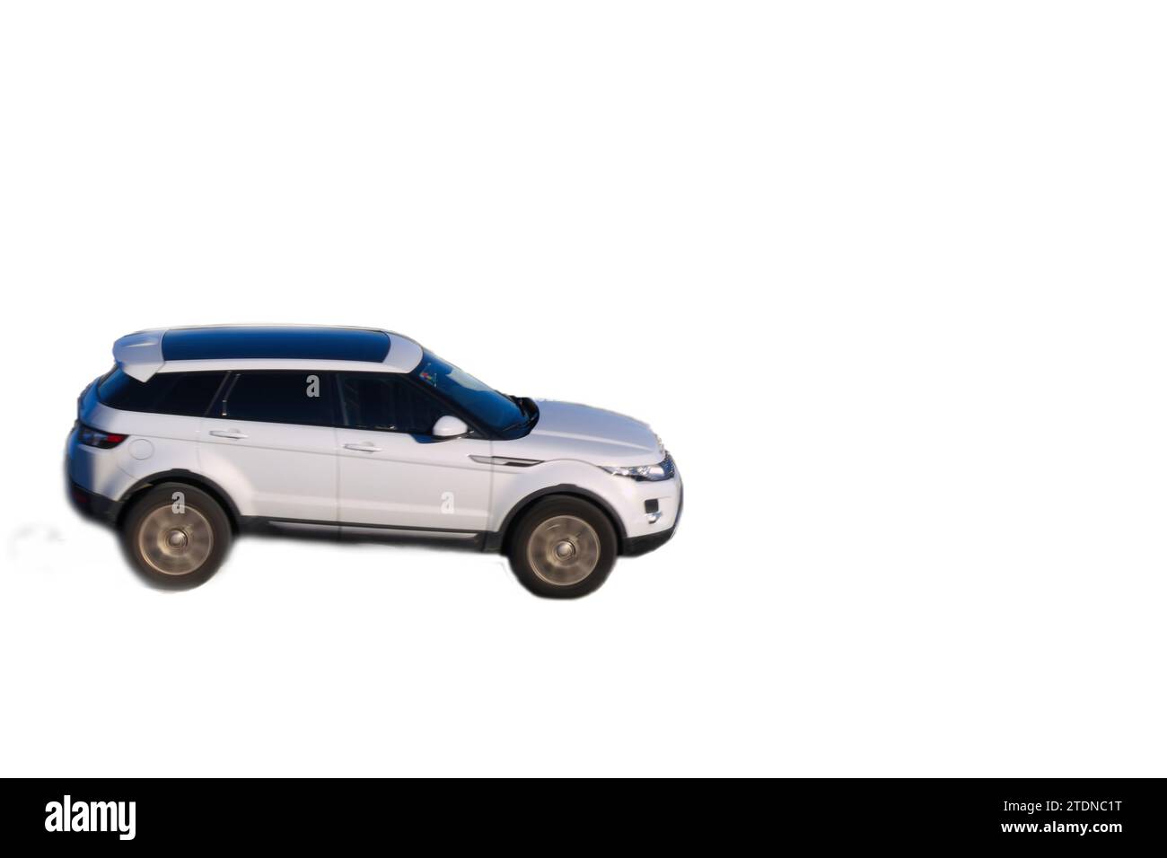 passenger car on the background of transport auto blur wheel technology ...