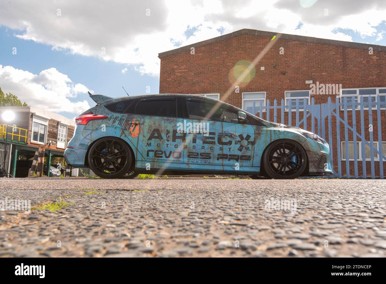 Mk3 Ford Focus RS performance car, modified and wrapped by Airtek Stock ...