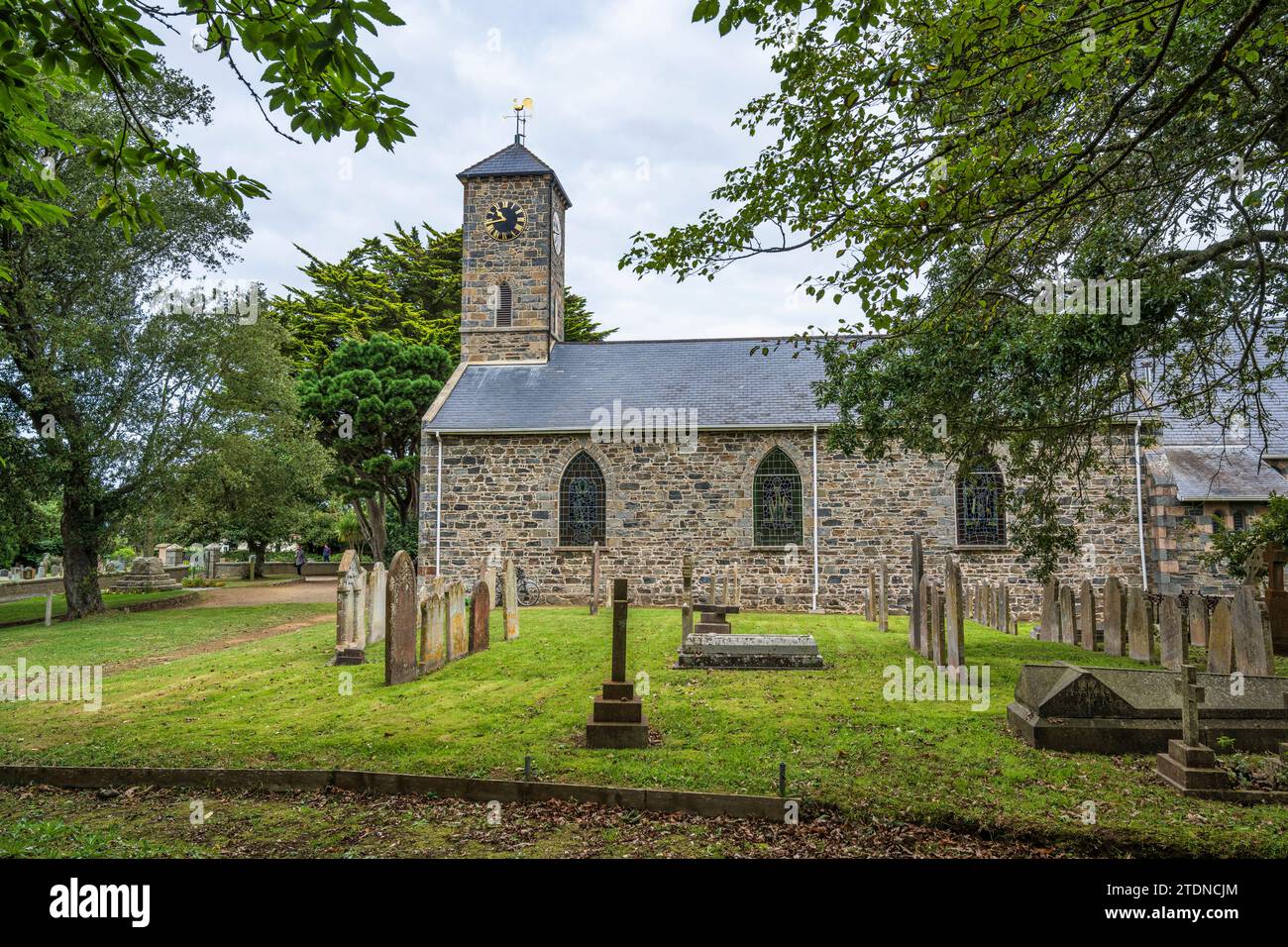 St Peter’s Church on Chasse Marais, Sark, Bailiwick of Guernsey ...