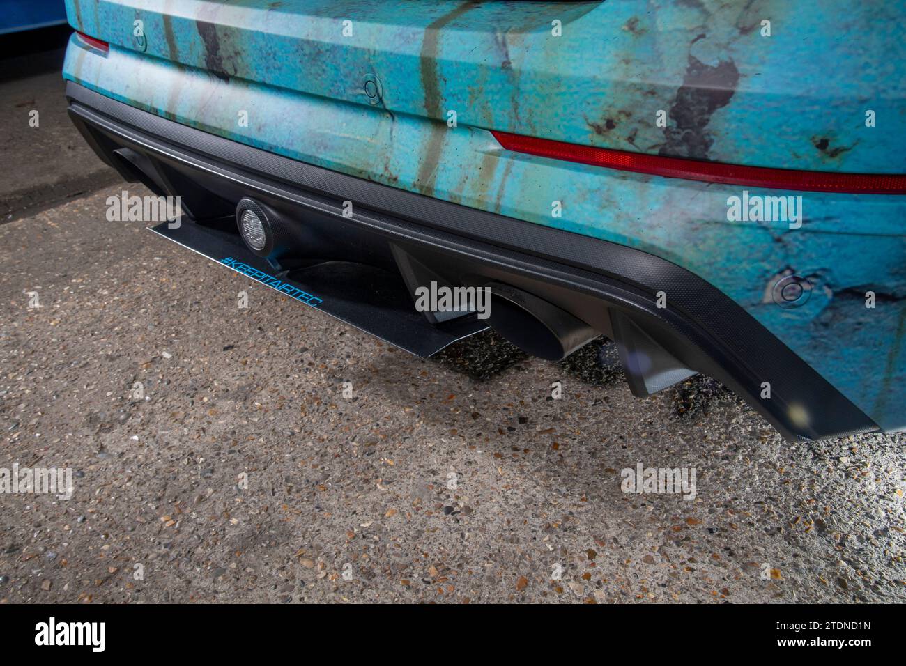 Mk3 Ford Focus RS performance car, modified and wrapped by Airtek Stock ...