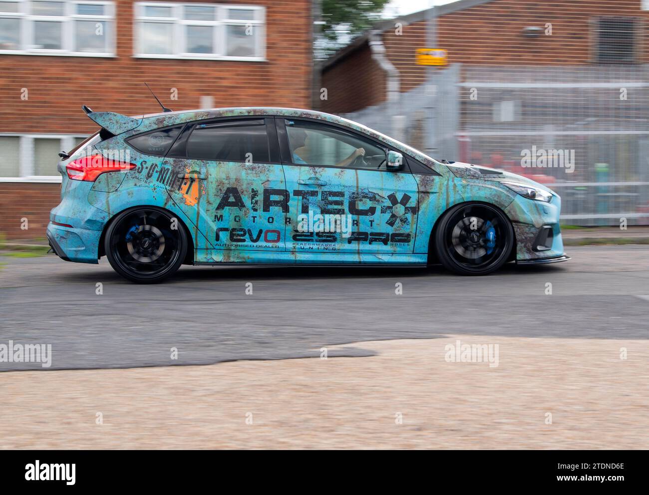 Mk3 Ford Focus RS performance car, modified and wrapped by Airtek Stock ...
