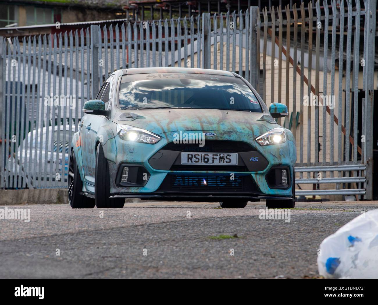 Mk3 Ford Focus RS performance car, modified and wrapped by Airtek Stock ...